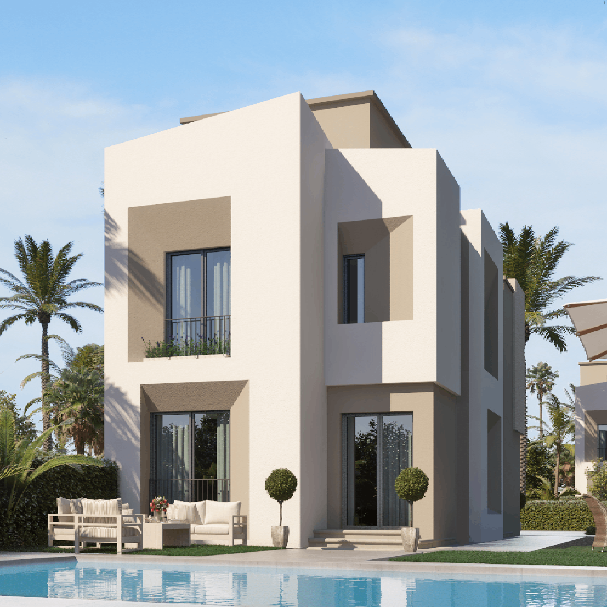 Origami Golf Taj City | Duplex Roof & Homes for Sale